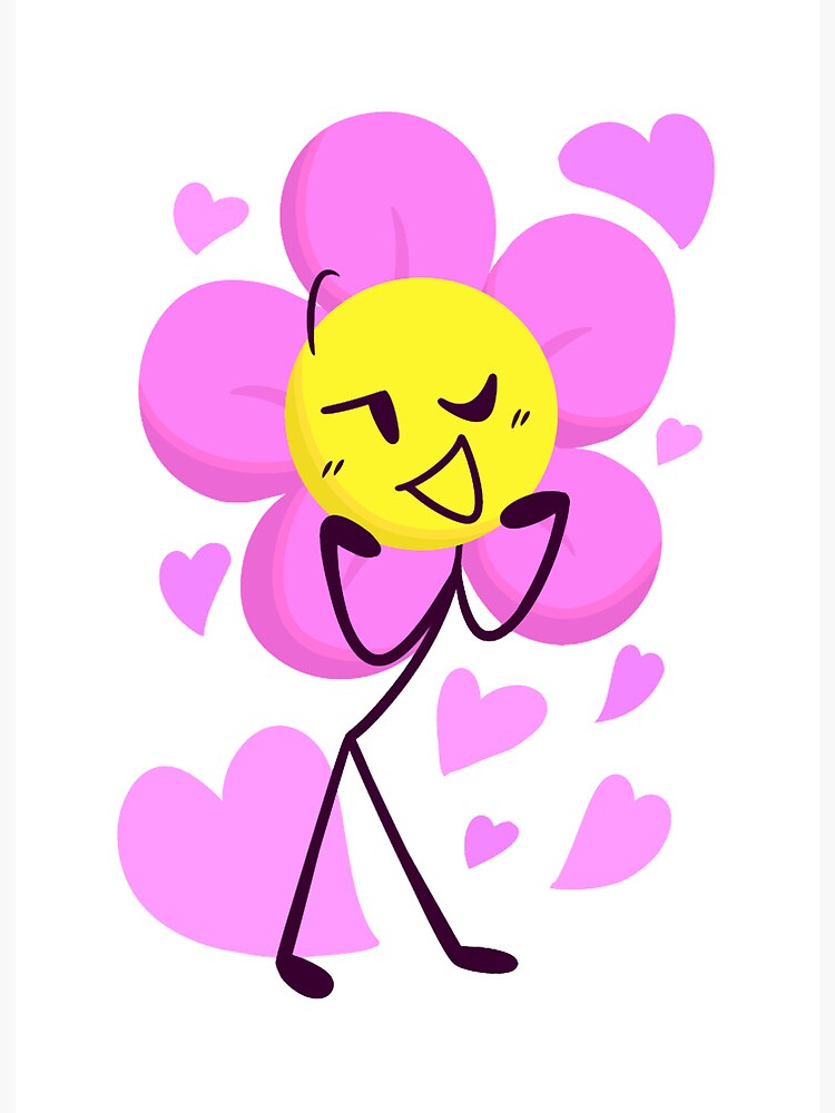 "Flower (Battle For Dream Island) " Art Board Print for Sale by ...