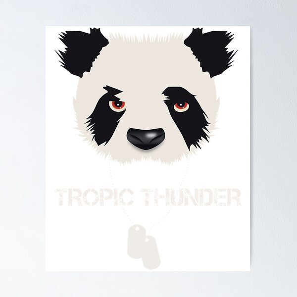 "tropic thunder" Poster for Sale by FifiBazin | Redbubble