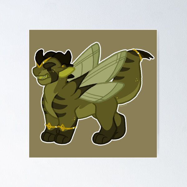 "Queen Wasp - WOF Wings of Fire" Poster for Sale by StudioMaverick ...