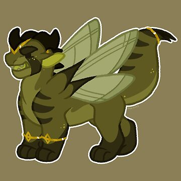 "Queen Wasp - WOF Wings of Fire" Sticker for Sale by StudioMaverick ...