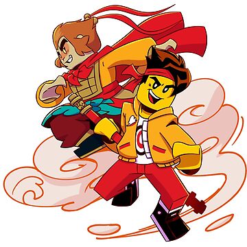 "LMK - MK and Monkie King student and mentor" Sticker for Sale by ...