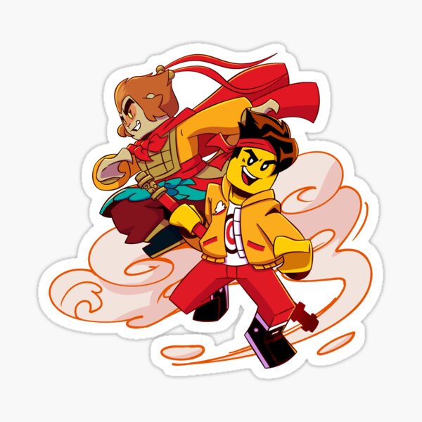 "LMK - MK and Monkie King student and mentor" Sticker for Sale by ...