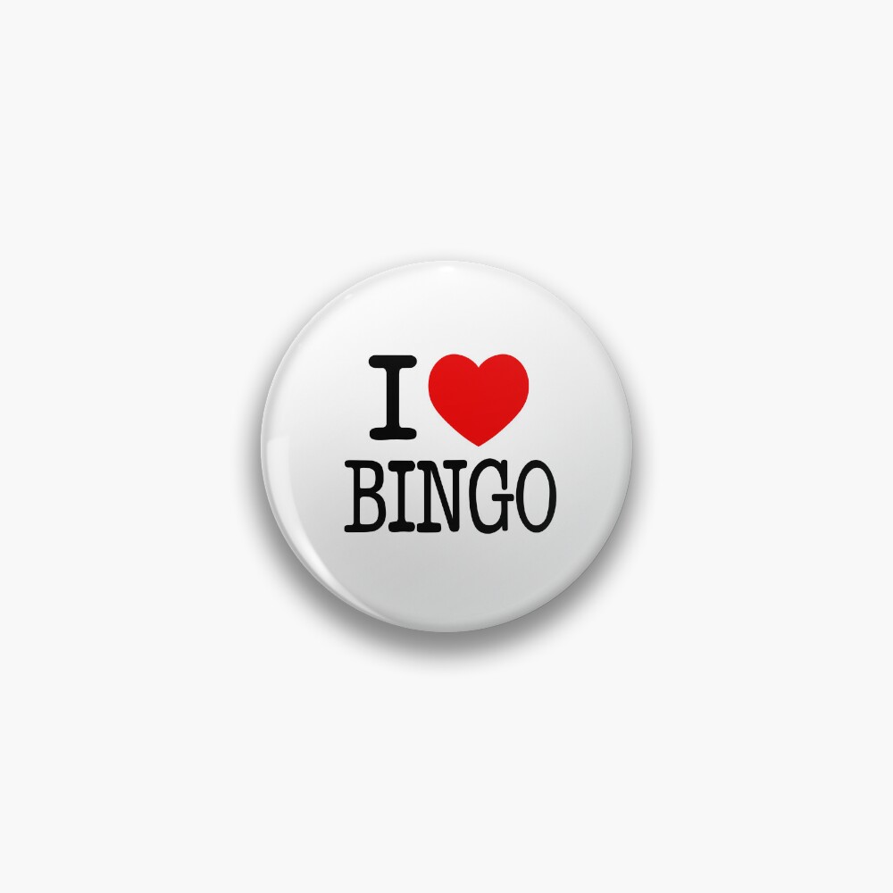 "I Heart Bingo" Sticker for Sale by ky444 | Redbubble