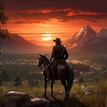 "red dead redemption 2" Poster for Sale by lindaschalle | Redbubble