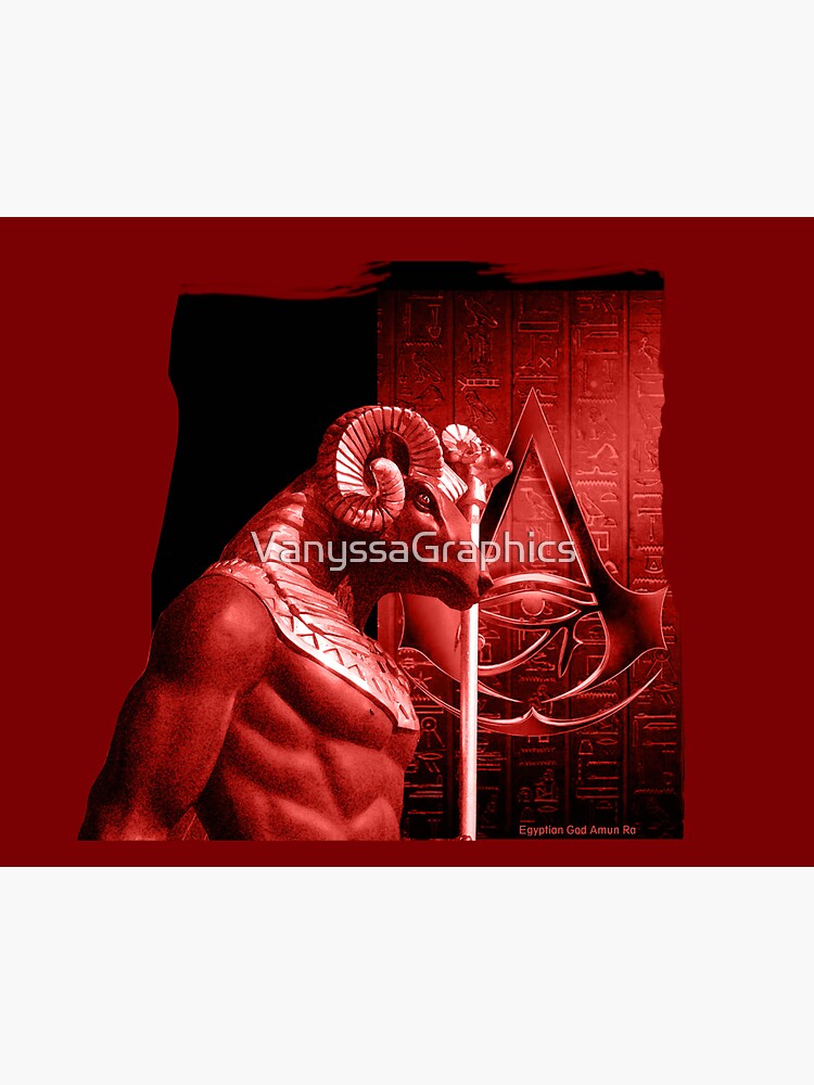 "Amun-Ra Egyptian Ram God of Self Creation (Photo by ACCI) " Sticker ...