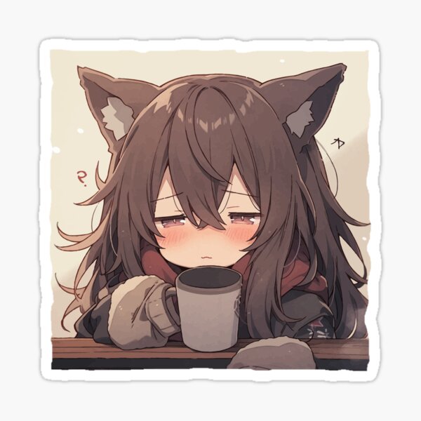 Tired Anime Girl