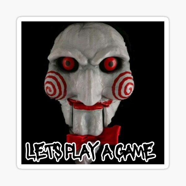 "Saw Jigsaw " Sticker for Sale by doxie111 | Redbubble