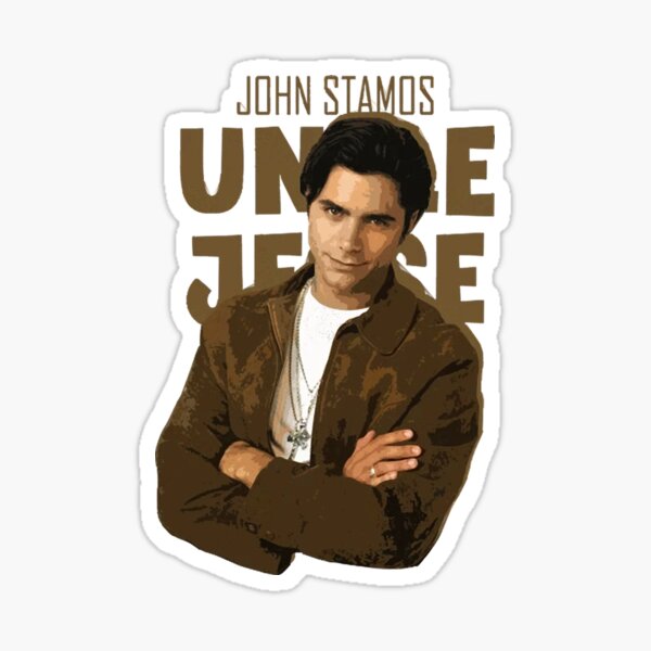 "Uncle Jesse" Sticker for Sale by MarauderPeters | Redbubble
