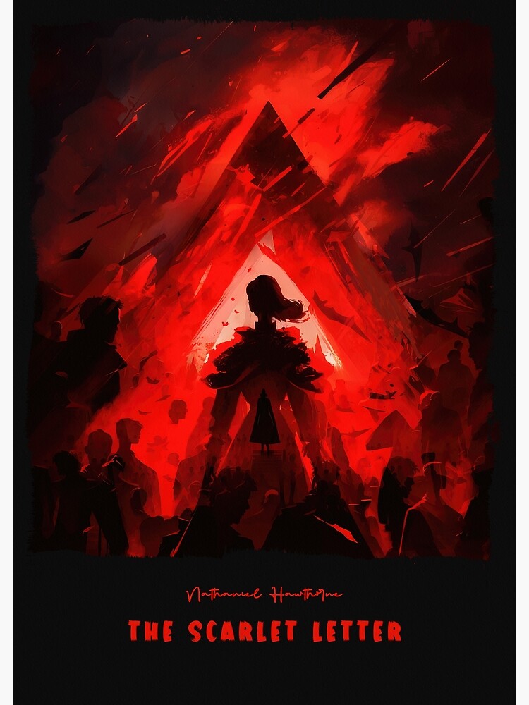 "The Scarlet Letter" Art Print for Sale by A Deniz Akerman | Redbubble