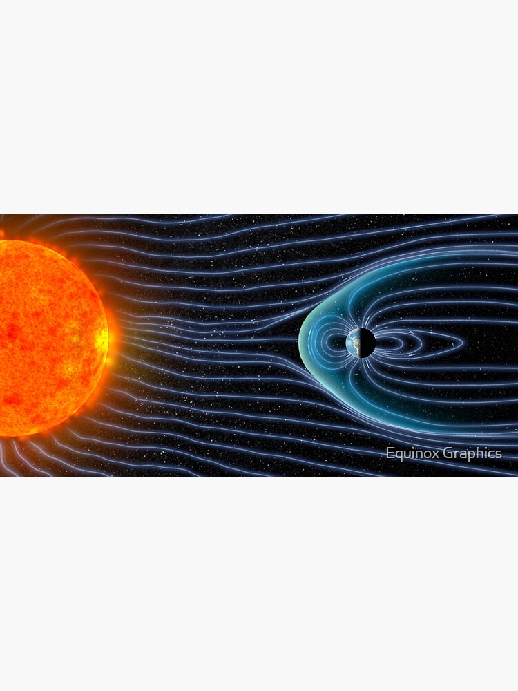 "Earth's Magnetosphere" Poster by equinoxgraphics | Redbubble