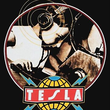 "best seller of tesla band" Sticker for Sale by dilhrist-mas | Redbubble