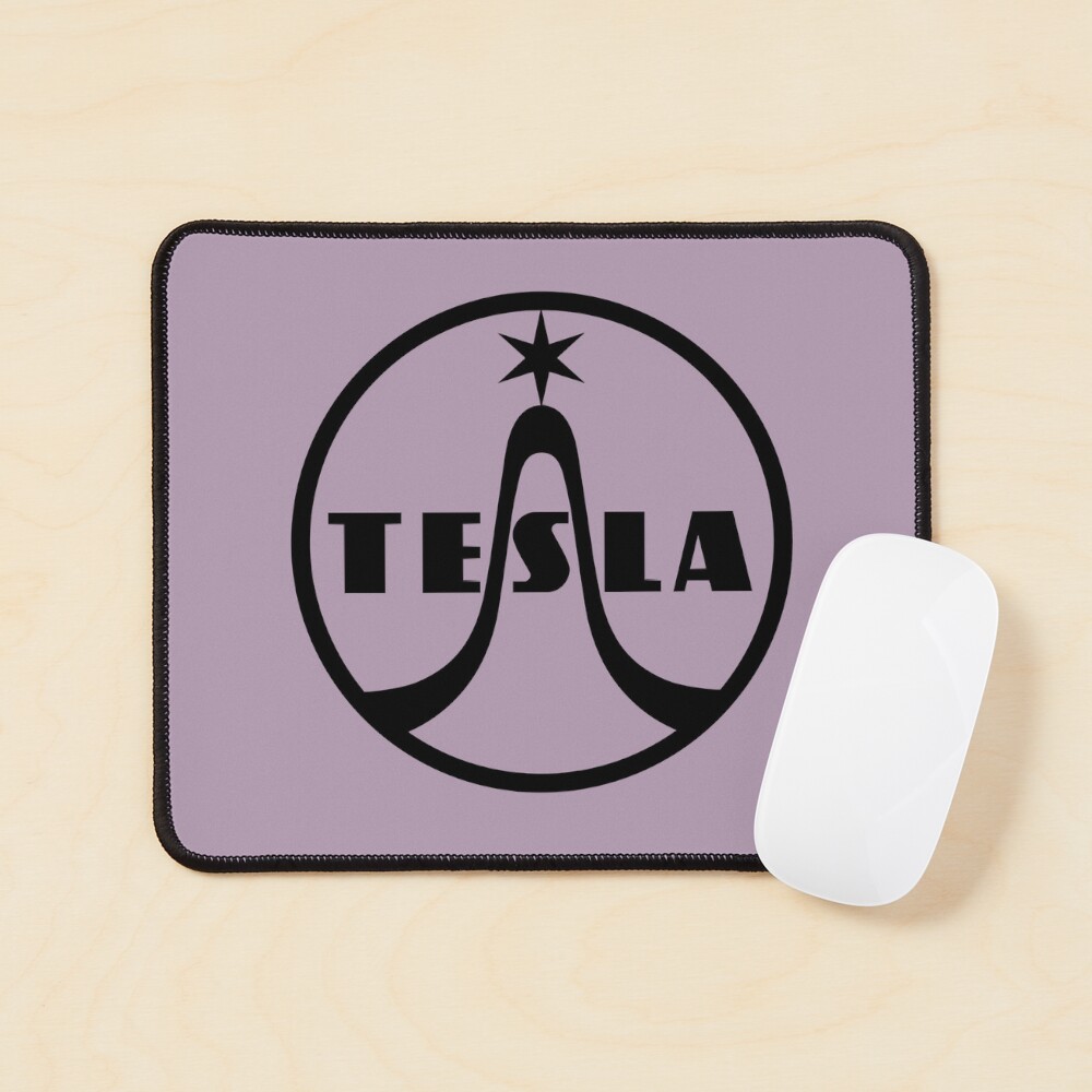 "Tesla - Vintage Logo" Sticker for Sale by dilhrist-mas | Redbubble