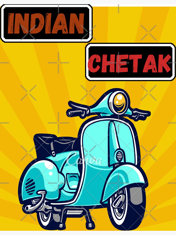 "Indian chetak " Sticker for Sale by MGStyle786 | Redbubble