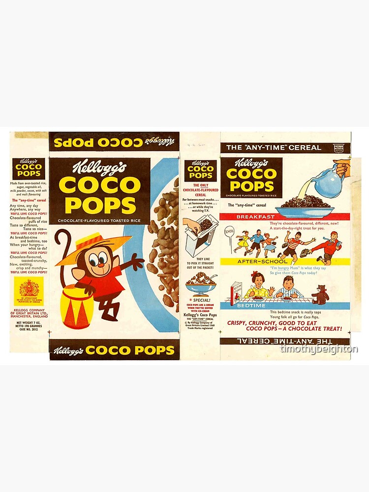 "Coco Pops 1961 advert." Canvas Print by timothybeighton | Redbubble