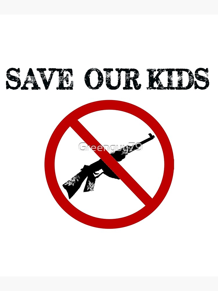 "Save Our Kids From Assault Rifles with Gun Reform Vintage Style ...