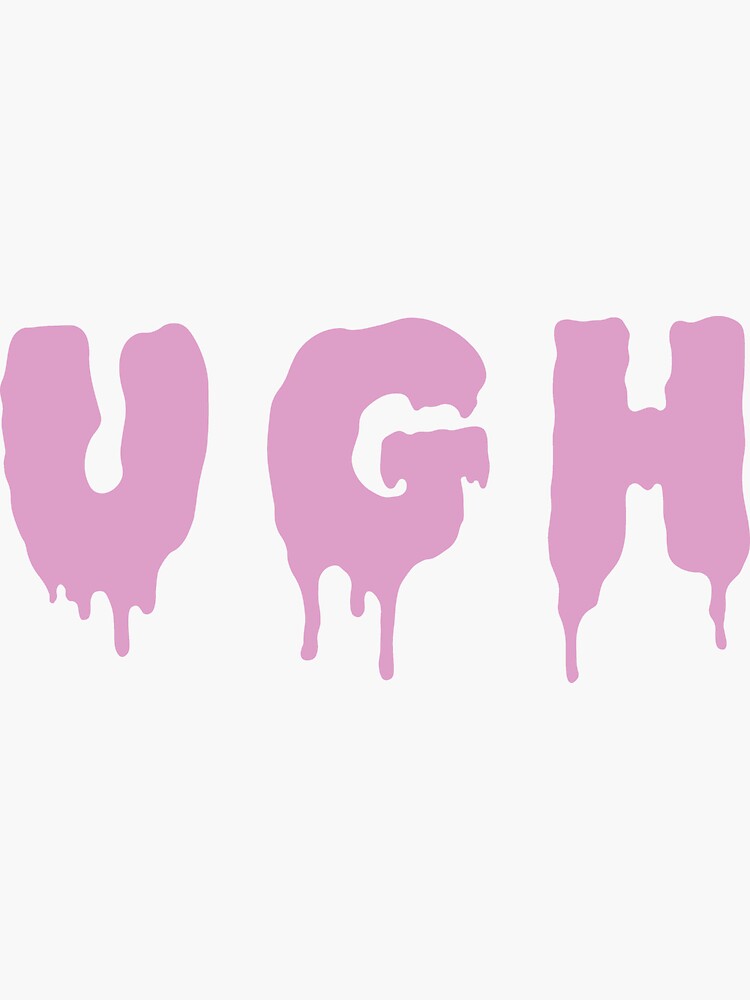 "Pastel Goth / Ugh / Creepy Cute" Sticker for Sale by altees | Redbubble