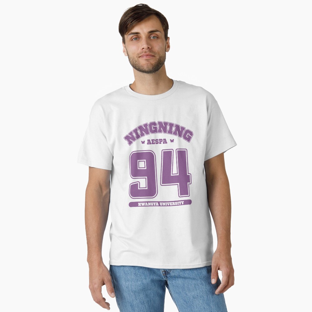 "Aespa - College Jersey - Ningning | Kpop Merch for Fans | Gift for MY ...