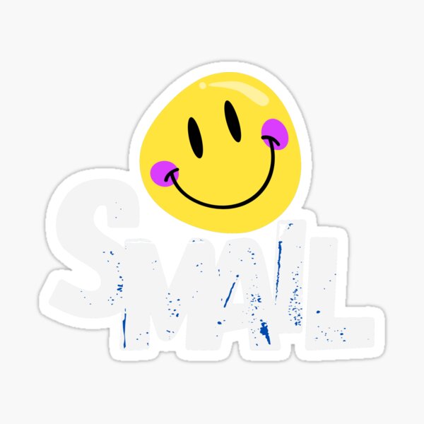 "Smail classic t-shirt" Sticker by azharimouad | Redbubble