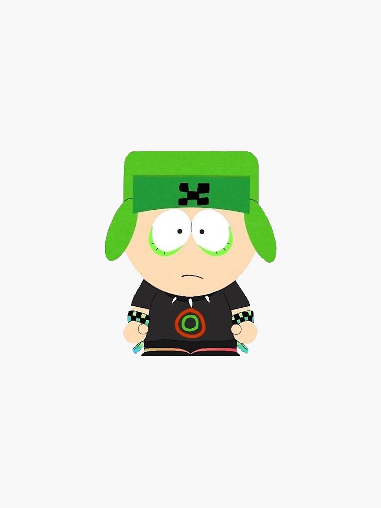 "scene kyle" Sticker for Sale by silverwolf946 | Redbubble