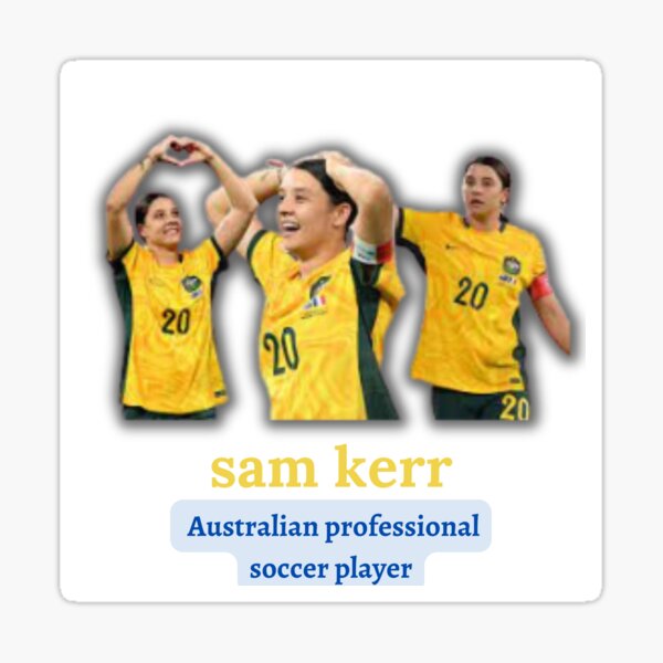 "Sam Kerr | Sam kerr partner | Sam kerr net worth |fifa 2023 |" Sticker ...