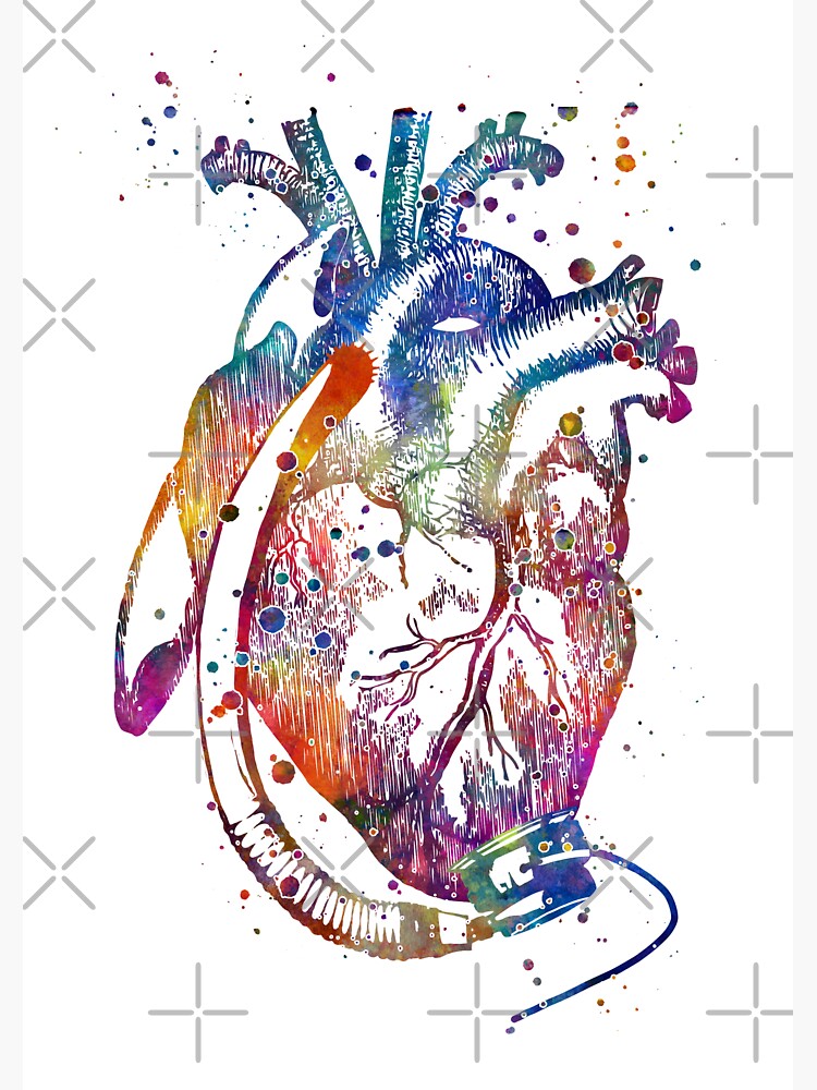 "LVAD patient gift, heart surgery" Sticker for Sale by PrintsFinds ...