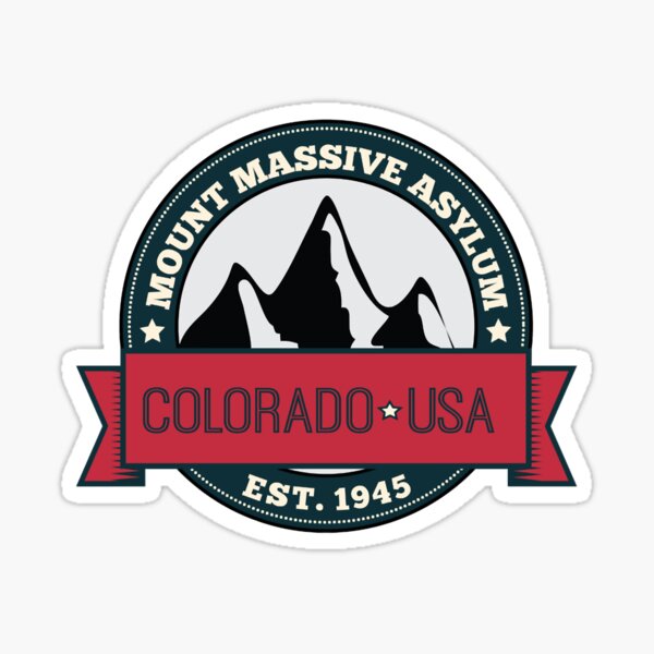 "Outlast - Mount Massive Asylum Crest" Sticker for Sale by LaureenSteed ...