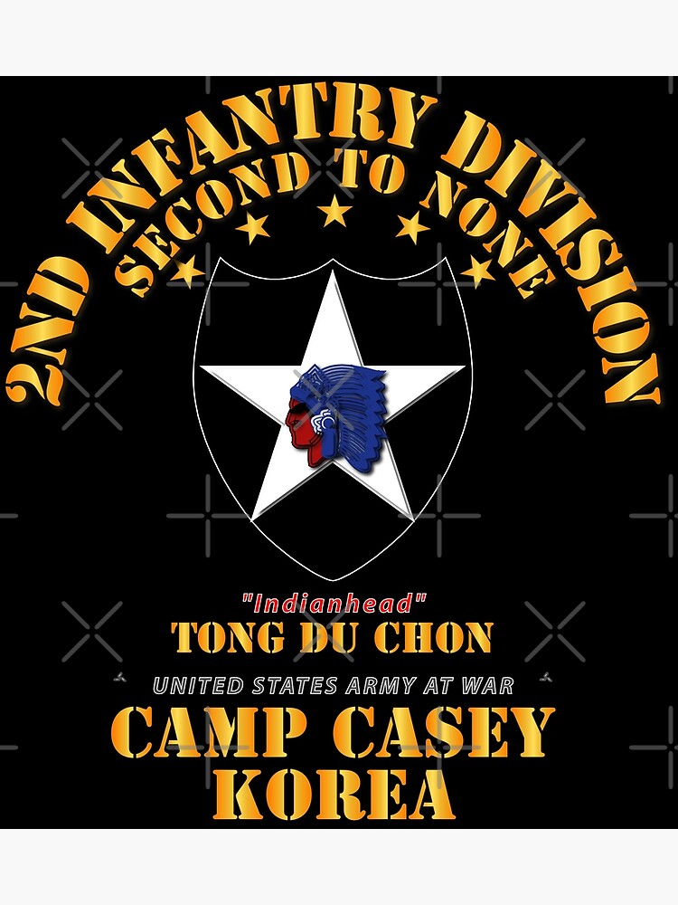 "Army - 2nd Infantry Div - Camp Casey Korea - Tong Du Chon" Postcard ...