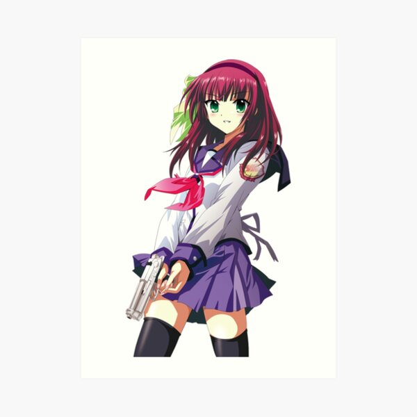 "Yurippe | Angel Beats" Art Print by Djordjevic | Redbubble