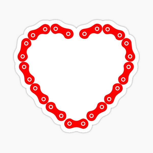 "Biking bicycle love bike chain heart cycling pedal cycle saddle ...
