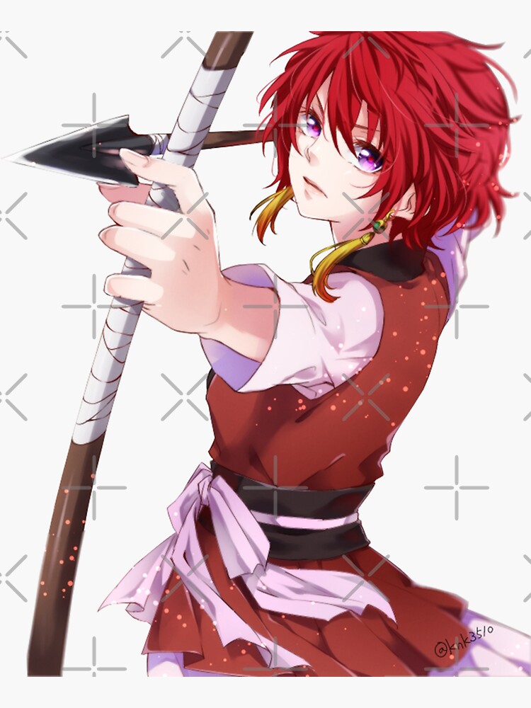 "Akatsuki No Yona" Sticker for Sale by Della-Bergnaum | Redbubble