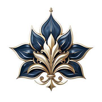 "Elegant Royalty: A Unique Emblem of Distinction" Sticker for Sale by ...