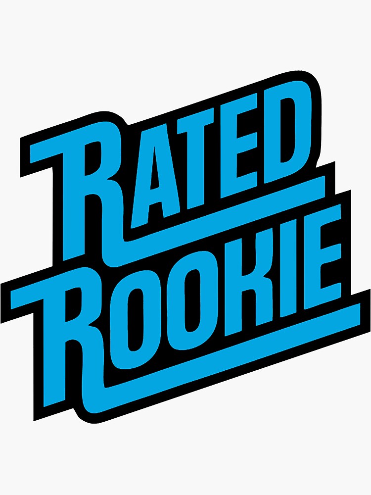 "Rookie Rated 2" Sticker by ArnaudePoirier | Redbubble