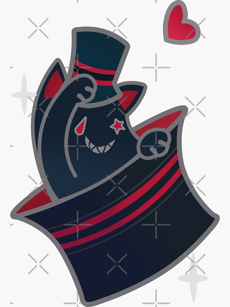 "Lyney Cat - Genshin Impact" Sticker for Sale by fantasylife | Redbubble
