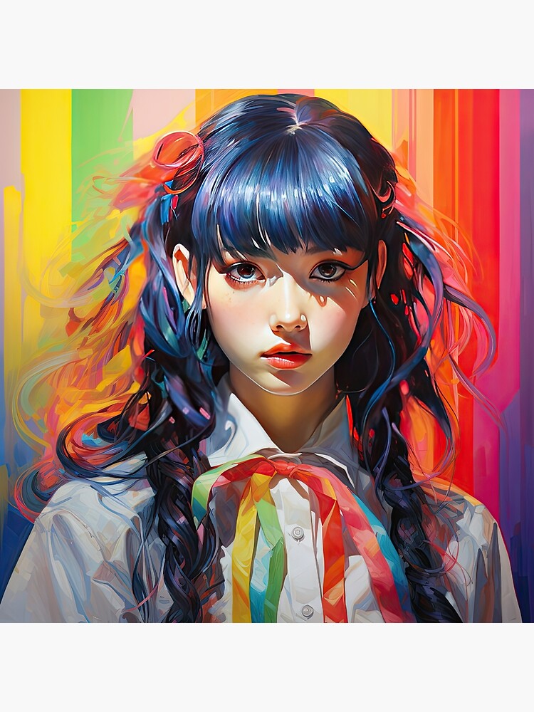 "Retro 80s Japanese Magazine Cover Art" Canvas Print for Sale by ...