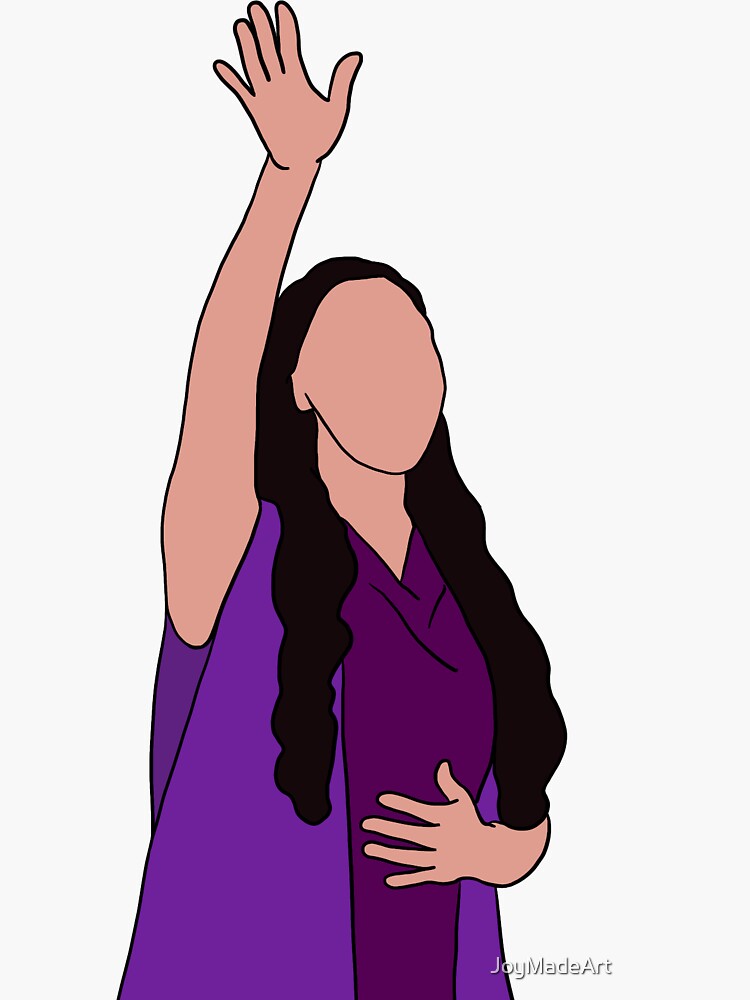"Esther worshiping design" Sticker for Sale by JoyMadeArt | Redbubble
