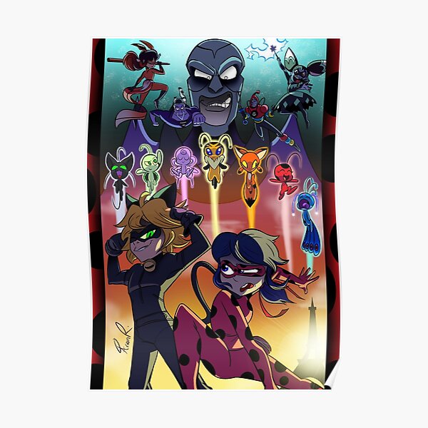 Miraculous Ladybug Posters | Redbubble