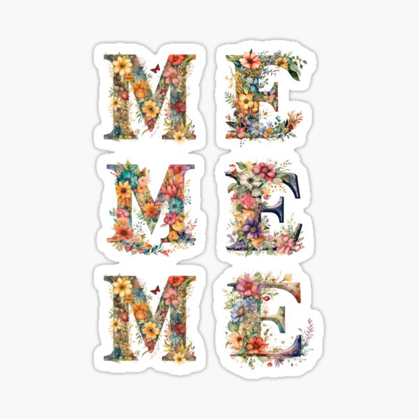"Narcissism a.k.a me me me" Sticker for Sale by OmorfoImages | Redbubble