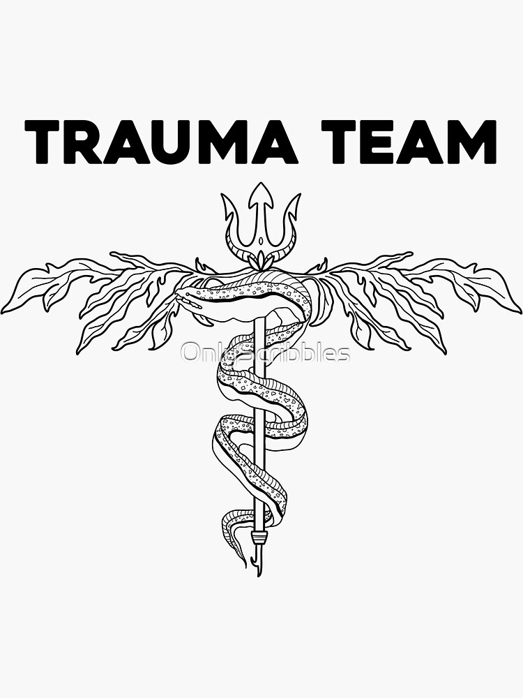 Trauma Team Stickers