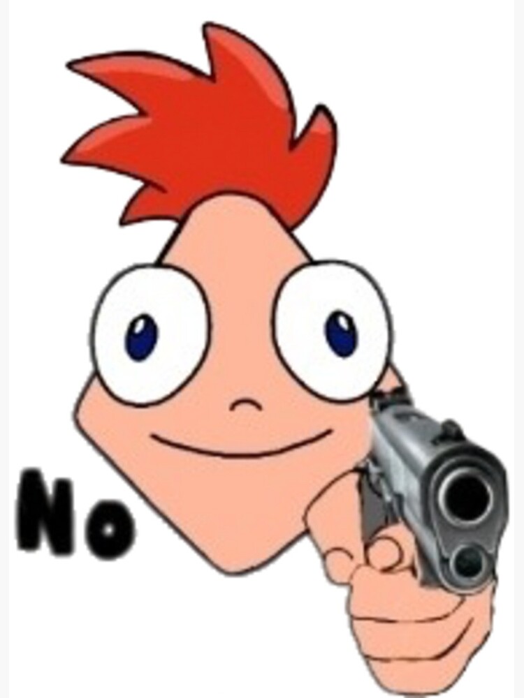 "Front Facing Phineas meme" Greeting Card for Sale by CaamanoArt ...