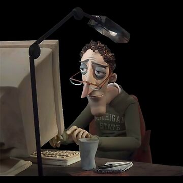 "Coraline_s Dad meme HD" Sticker for Sale by AntonetteHarden | Redbubble