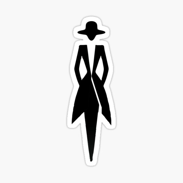 "Fashion Model" Sticker for Sale by FineArtsPro | Redbubble