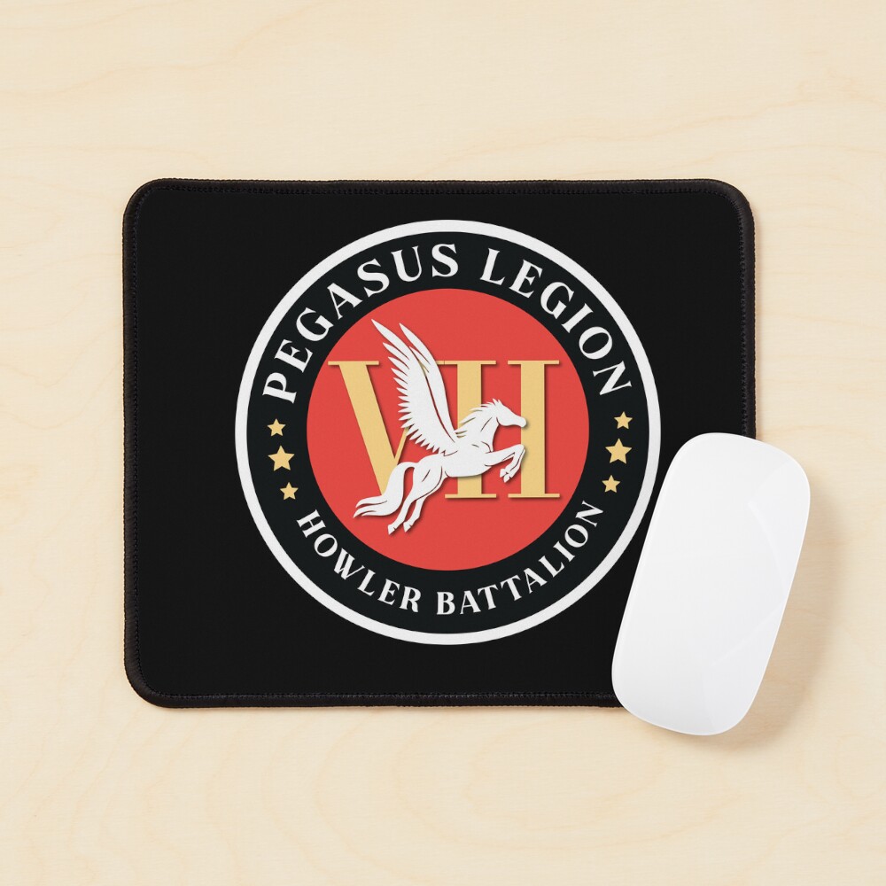 "Pegasus Legion Howler Battalion" Sticker for Sale by kjanedesigns ...