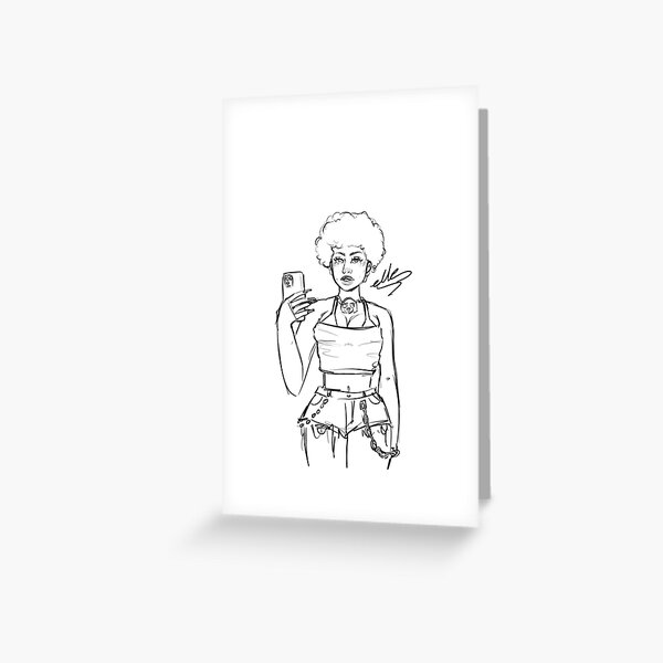 "ICE SPICE??????" Greeting Card for Sale by artistiiq | Redbubble