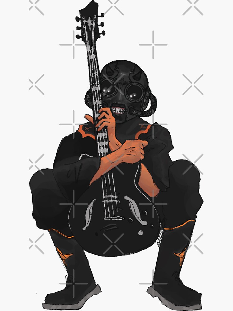 "Nameless Ghoul (Swiss)" Sticker for Sale by Whizker | Redbubble