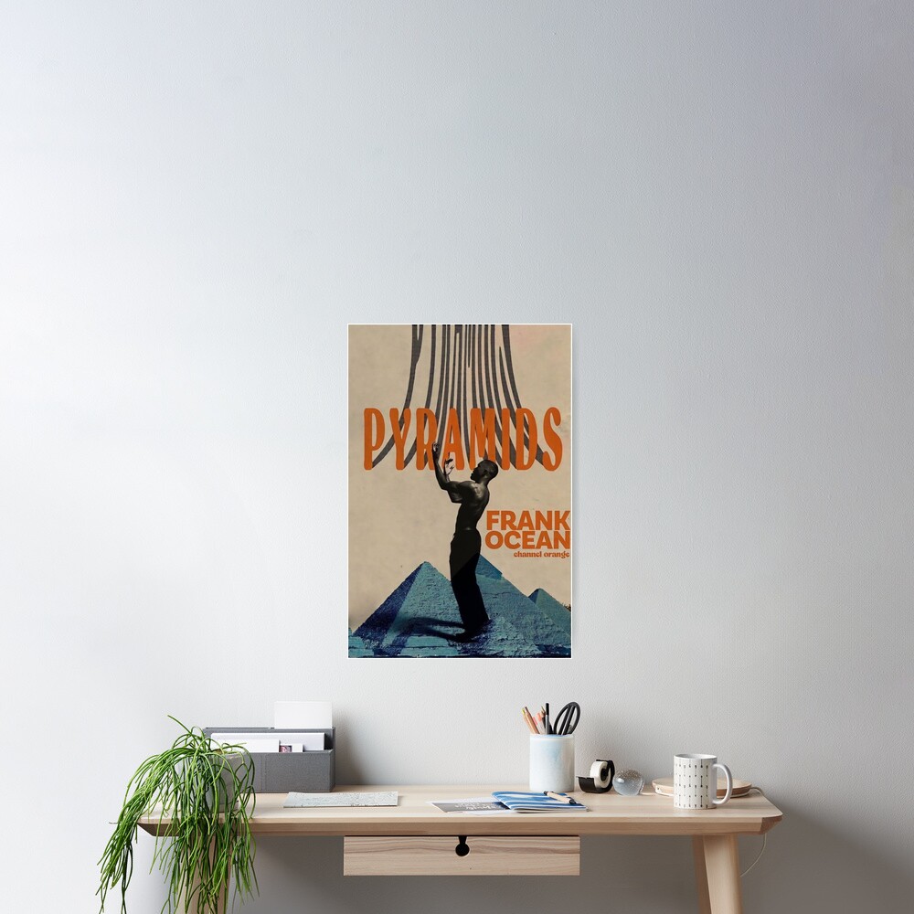 "frank ocean - pyramids" Sticker for Sale by martsmart | Redbubble