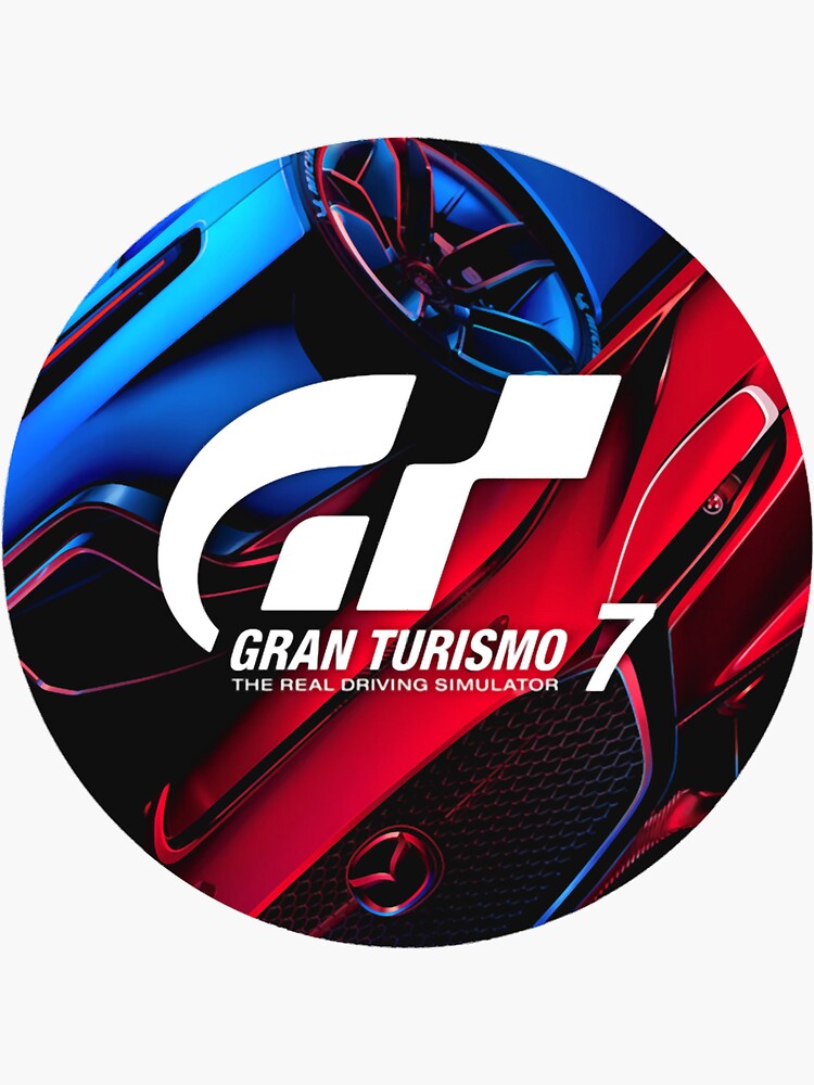 "GRAN TURISMO 7 " Sticker for Sale by pearlieschowalt | Redbubble
