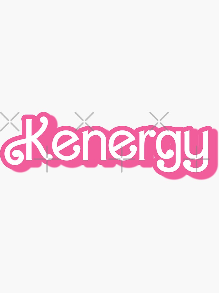 "Kenergy" Sticker for Sale by InnaPo ⭐⭐⭐⭐⭐ | Redbubble