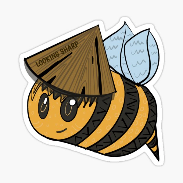 "Looking Sharp" Sticker for Sale by Renningtheworld | Redbubble