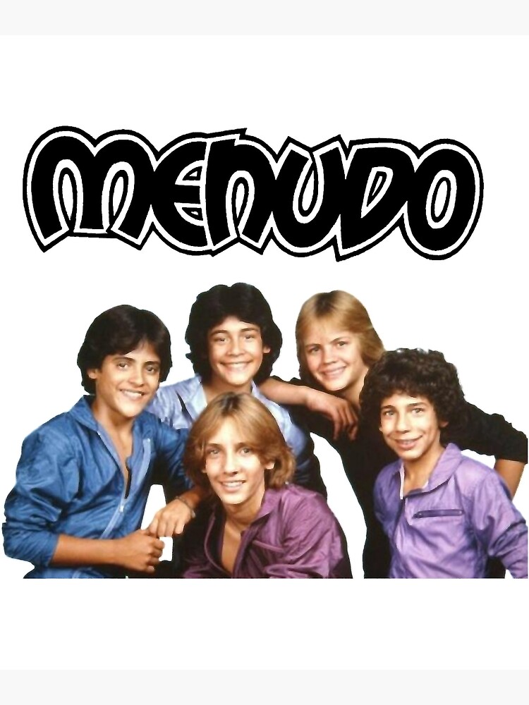 "MENUDO LOGO GROUP LATINO" Poster for Sale by ShinBarros | Redbubble