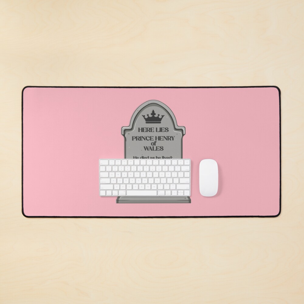 "RWRB Red White and Royal Blue Here lies Prince Henry" Sticker for Sale ...